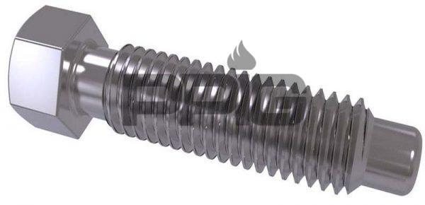 DIN 561a – Hexagon head screws with small hexagon and dog point – steel ...